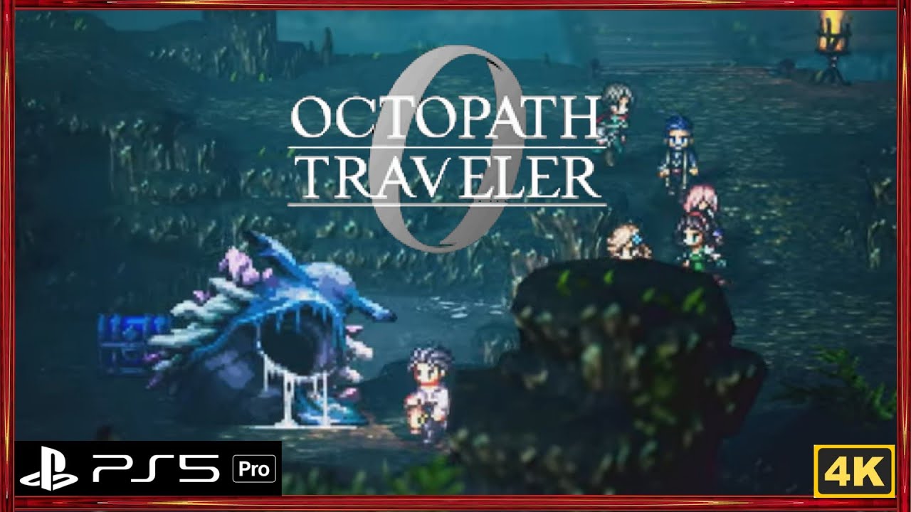 Octopath Traveler 0 Menacing Icky Slug Fight & Build Timestamped - YouTube