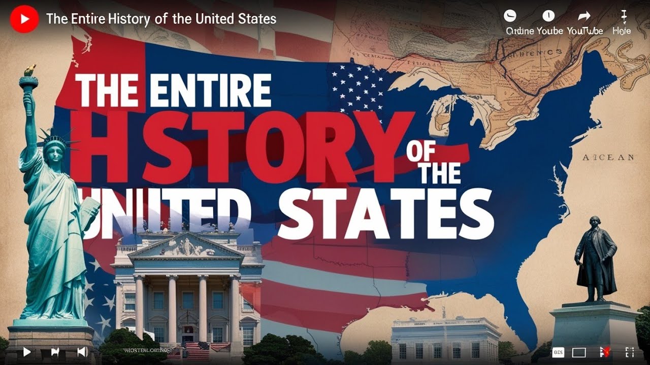 The Entire History of the United States America | #usahistory #oldkeys ...