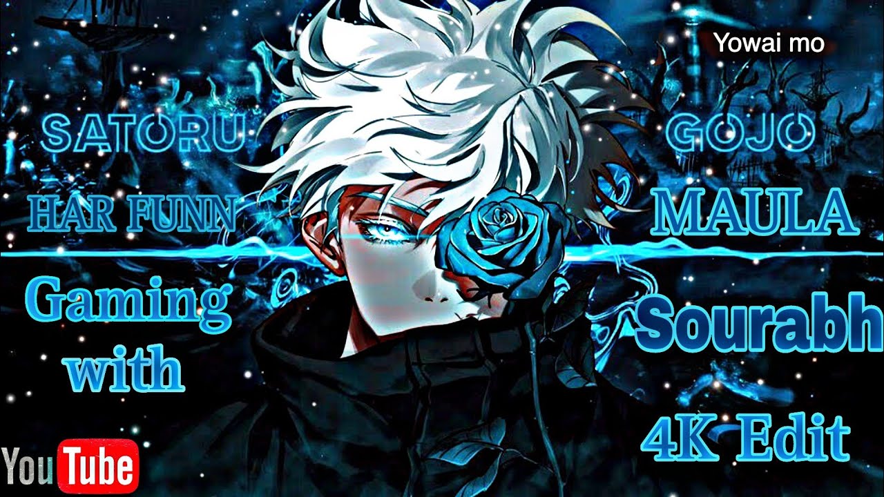 Free Fire X Gojo 😇 {Yowai Mo} Gojo Satoru [4k Edit] (😈) -Jujutsu Kaisen ...