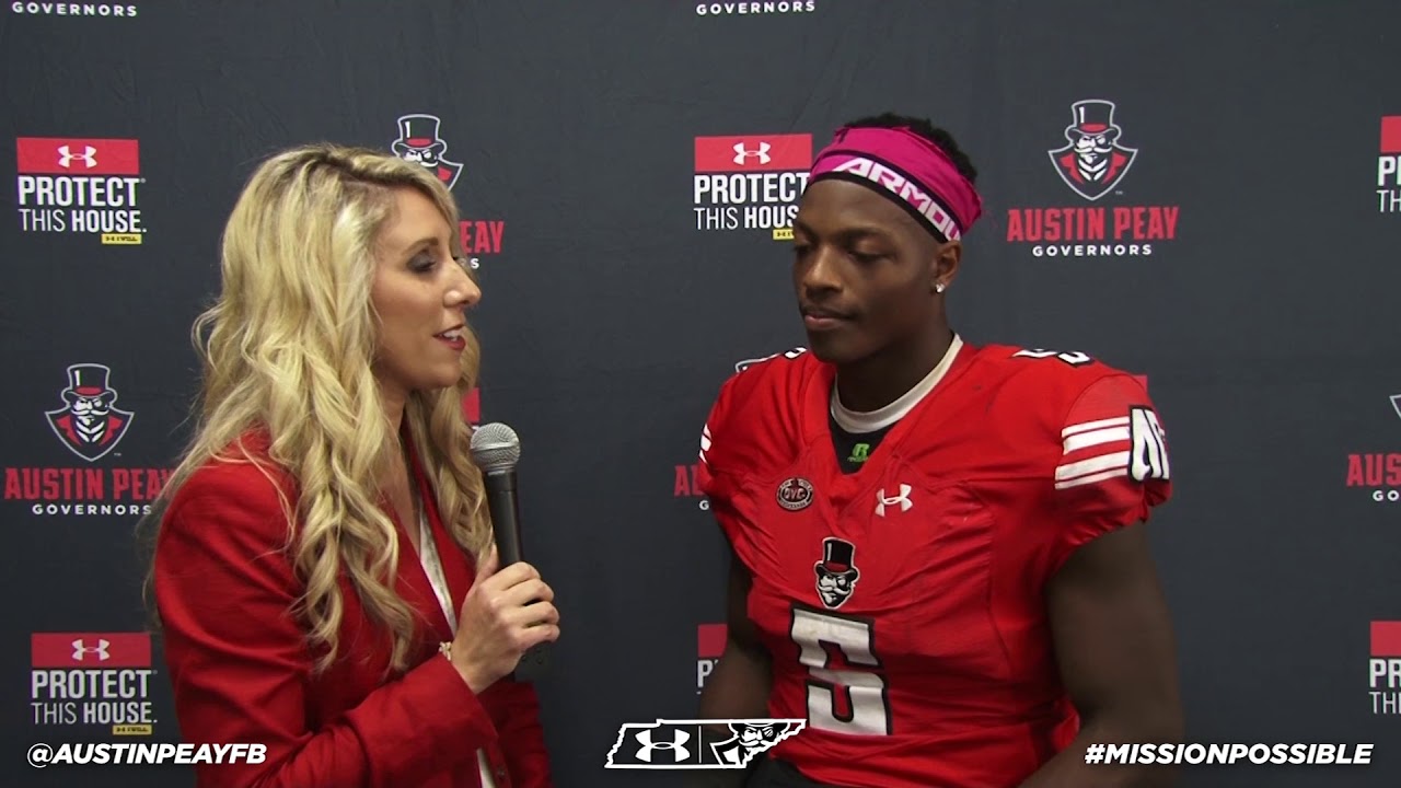 Sophomore Running Back Kentel Williams Post Game vs SEMO - YouTube