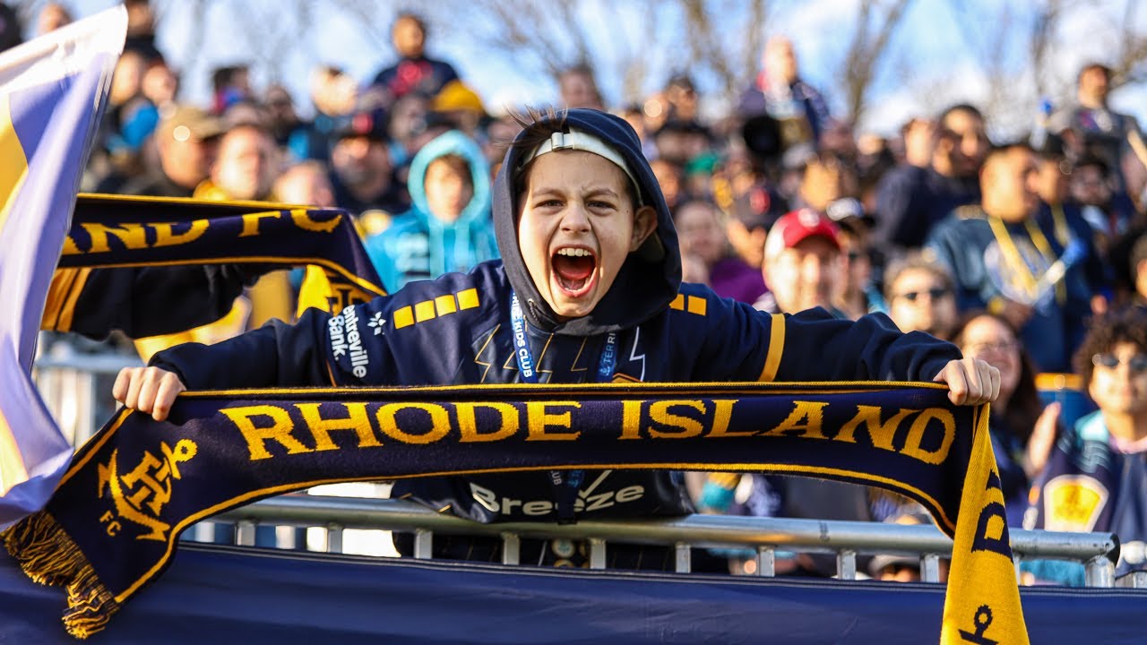 A Historic Day for Rhode Island | RIFC's Inaugural USL Match - YouTube