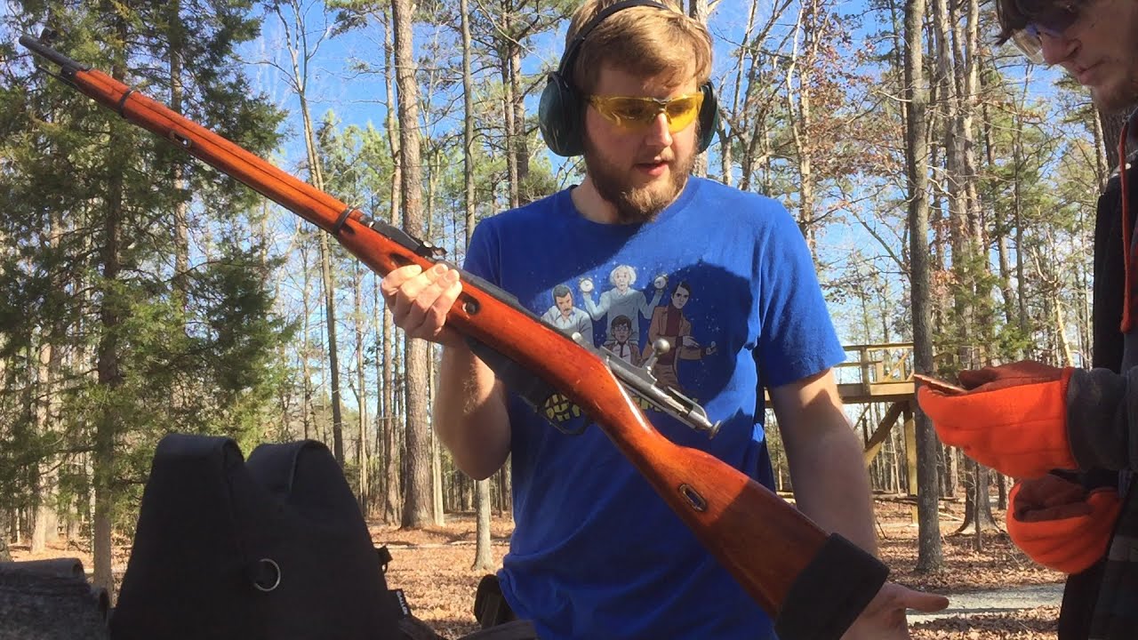 WW2 Mosin Nagant shooting. - YouTube