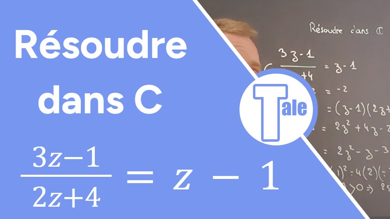 Comment résoudre une équation complexe facilement ? - Terminale - YouTube