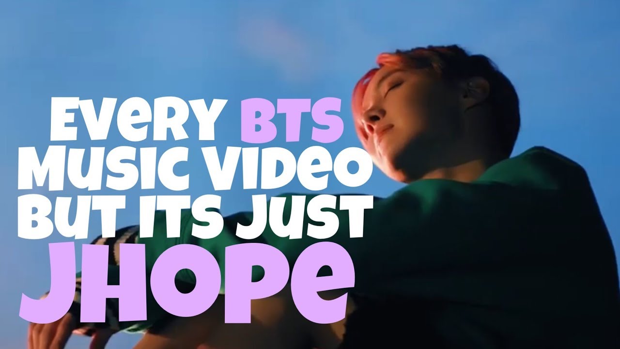 Every BTS Music Video But It's Just J Hope [DNA] - YouTube