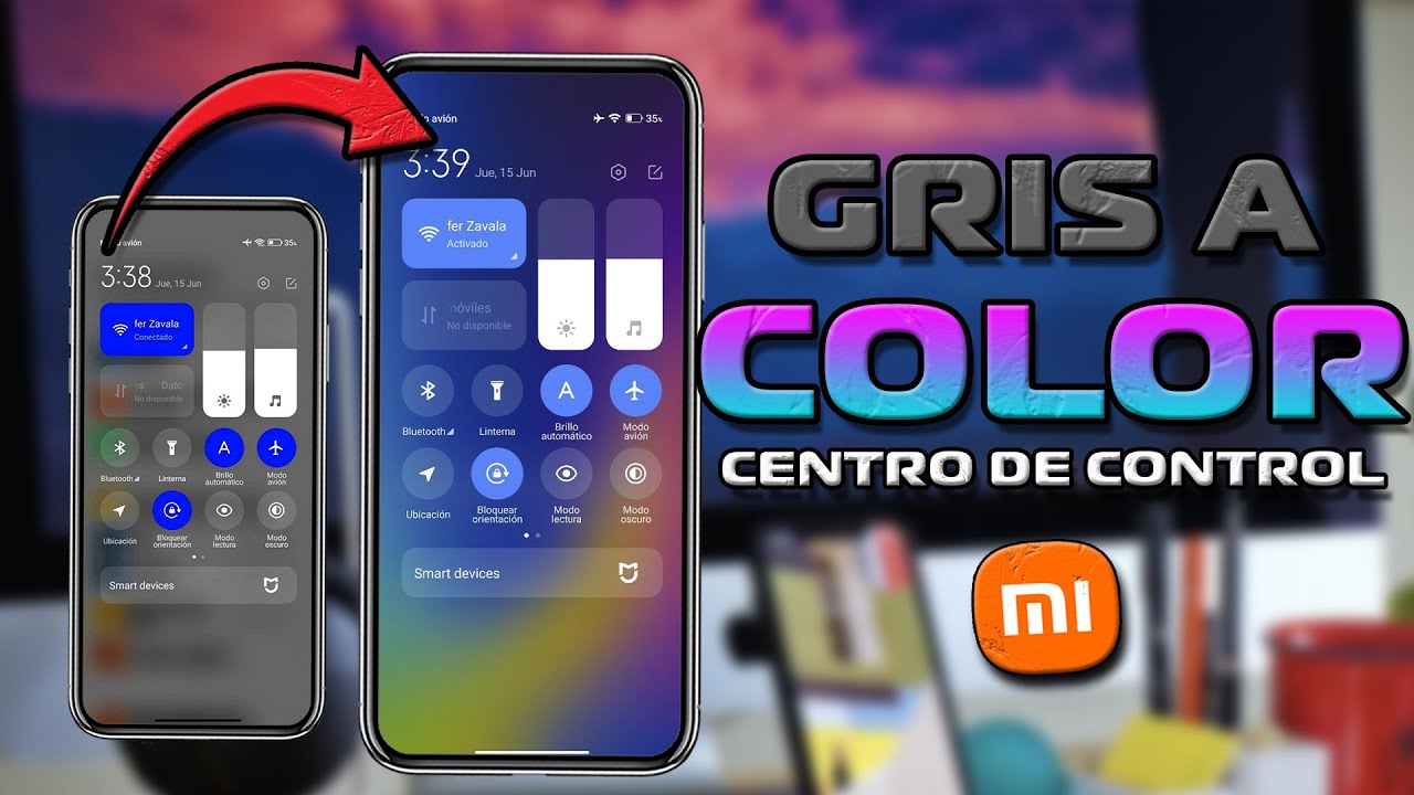 Centro de Control de Gris a Color - DEFINITIVO - Xiaomi - Redmi Note ...