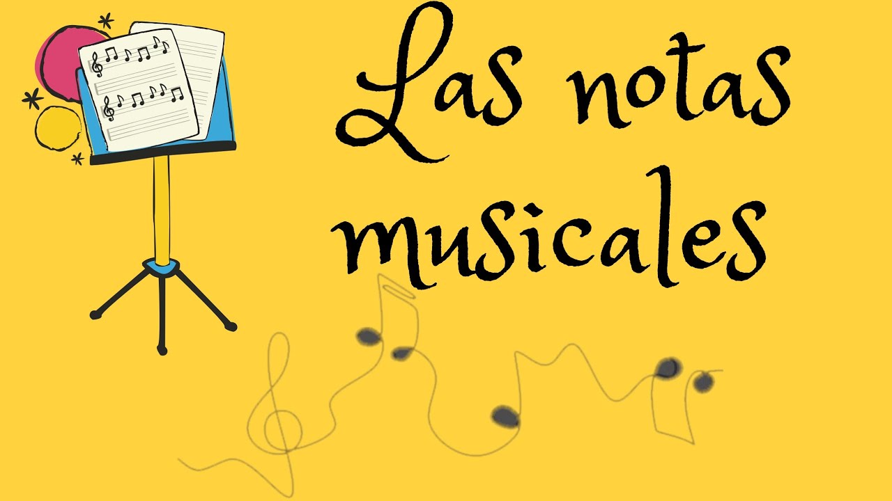 Las notas musicales: ¿Cuales son y como se escriben? - YouTube