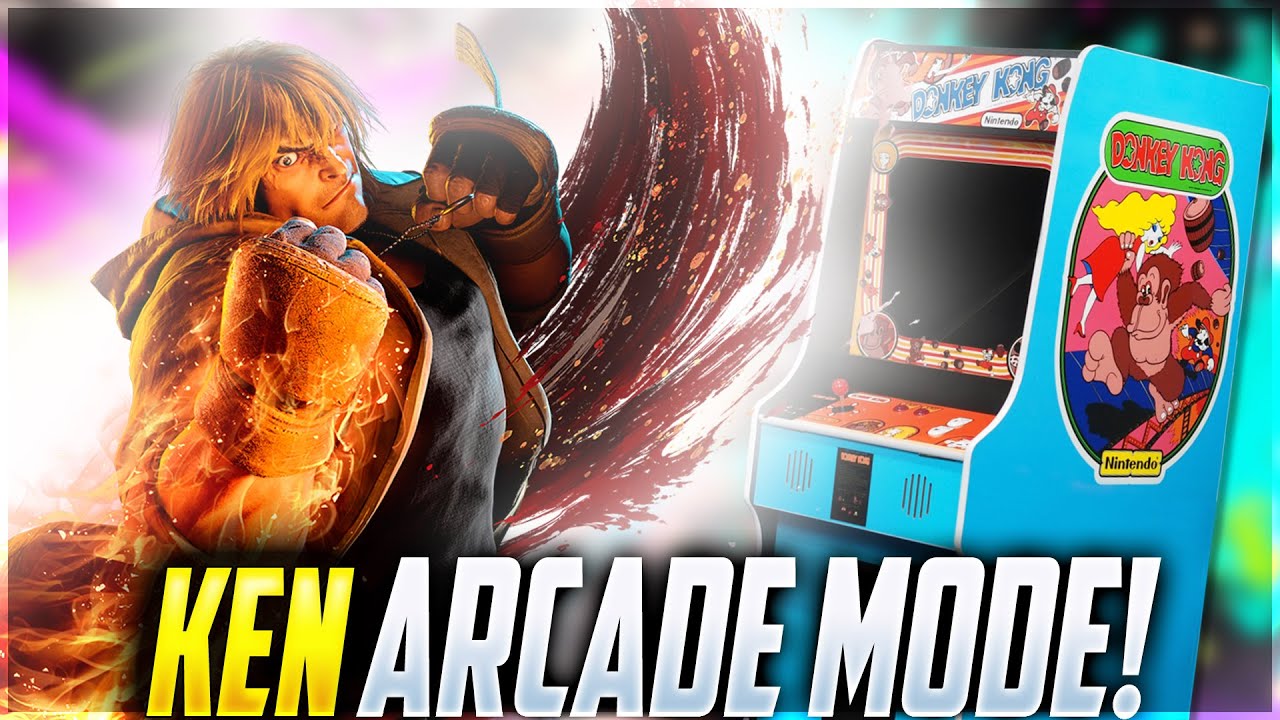 KEN MASTERS - ARCADE MODE - STREET FIGHTER 6 (HARD DIFFICULTY) - YouTube