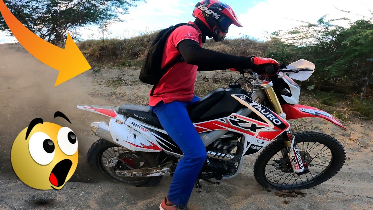 INCREÍBLE MOTOCROSS TAURO CRX 250 CC LA BESTIA TODOTERRENO, ENDURO ...
