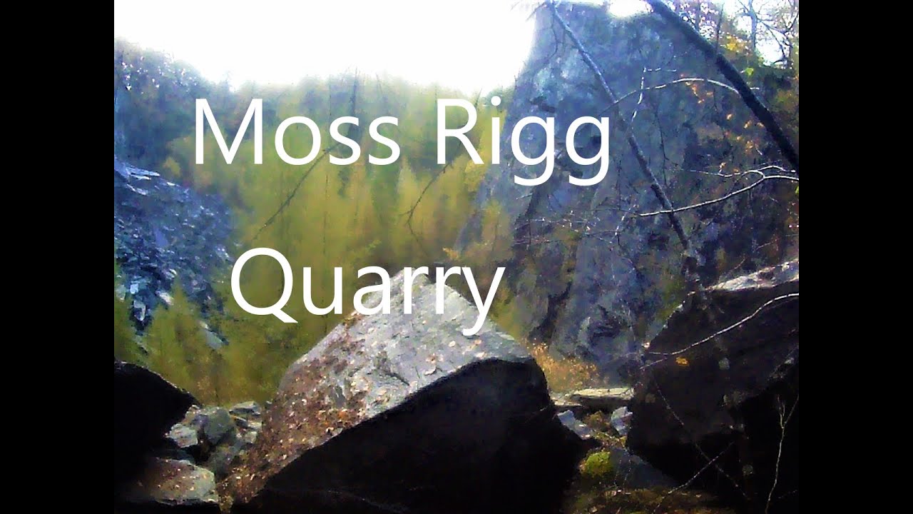 Moss Rigg Quarry cave explore - YouTube