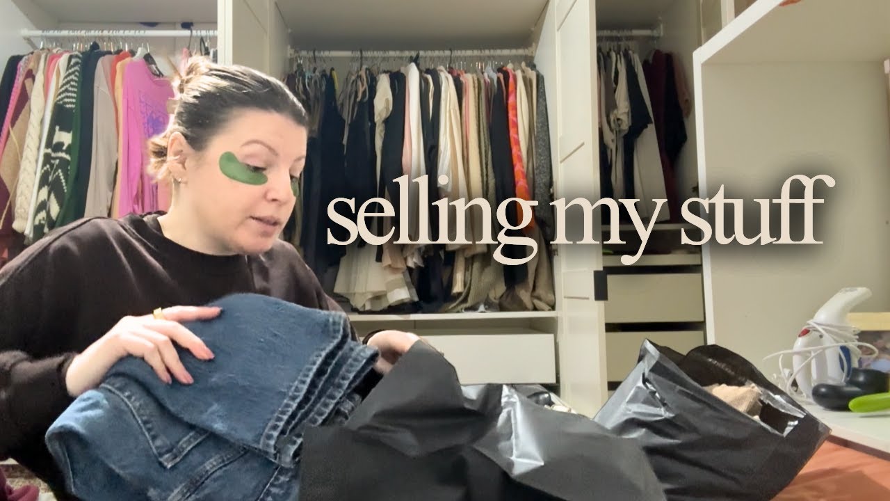 Selling My Stuff and Saving Money / VLOGUARY 2 - YouTube