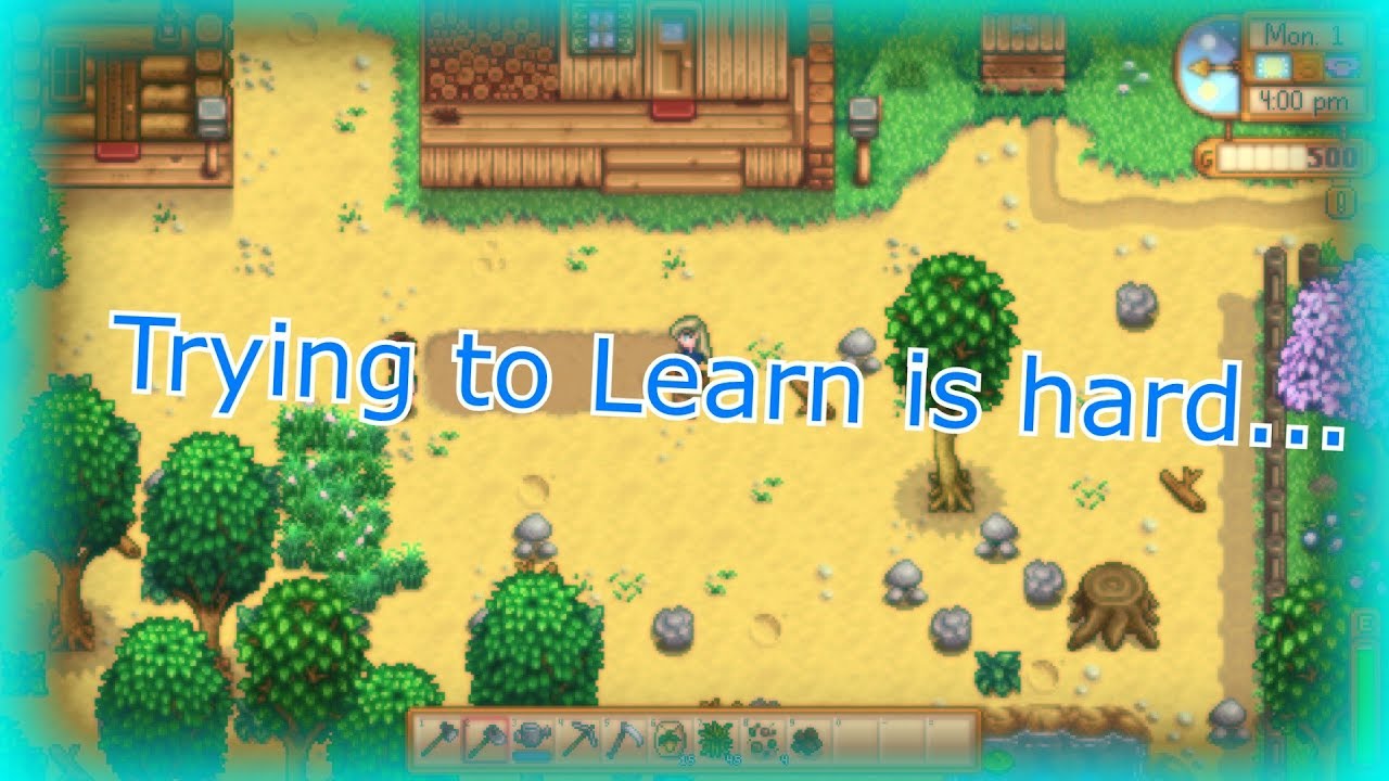 Trying to learn is hard... - YouTube