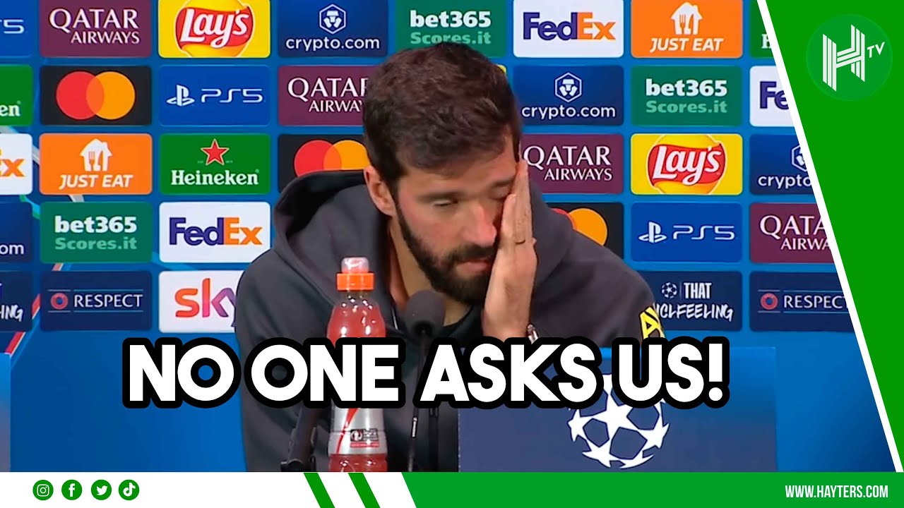 NO ONE ASKS THE PLAYERS! Alisson hits out at new UCL format - YouTube