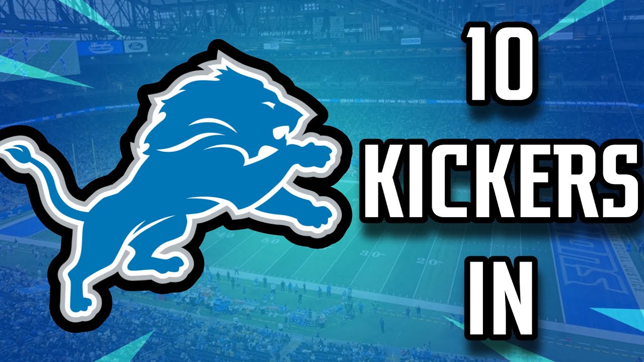 The Detroit Lions are still searching for a kicker, now on NUMBER 10 ...