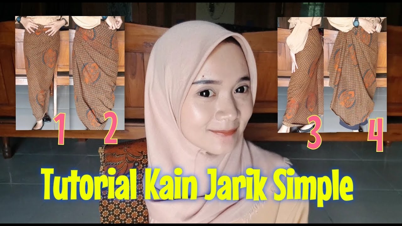 Tutorial Rok Lilit Kain Jarik Truntum 2022 || How to Easy Wear Rok Lilit - YouTube