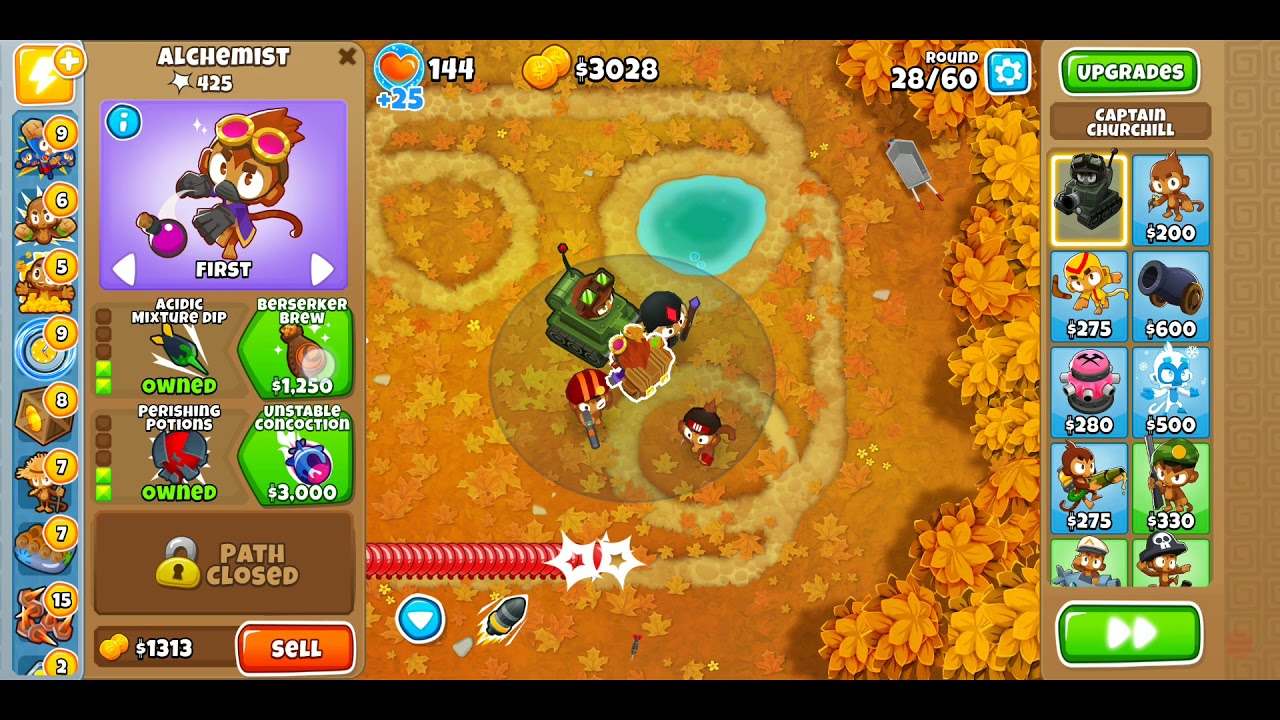 BLOONS TD 6 IN THE LOOP MAP ON MEDIUM - APOPALYPSE - YouTube