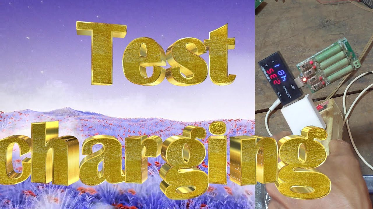 USB test A and vol when charging Testing USB Type-A and voltage during ...