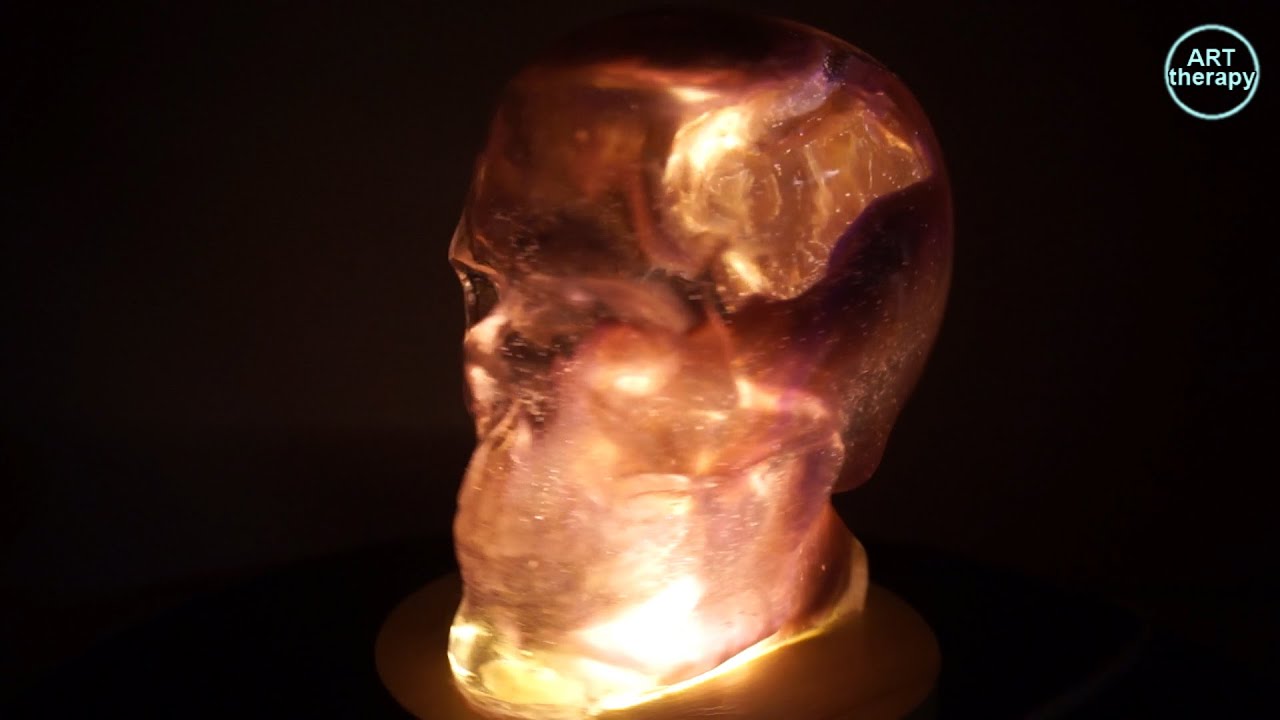 💀How to make an epoxy skull. ☠️ (option 2) Epoxy resin. 🎨 Epoxy art ...