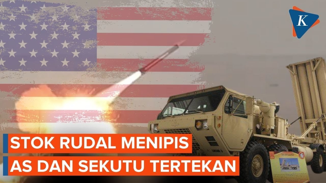 Serangan Iran Gerus Stok Rudal Pencegat AS dan Sekutu Teluk - YouTube
