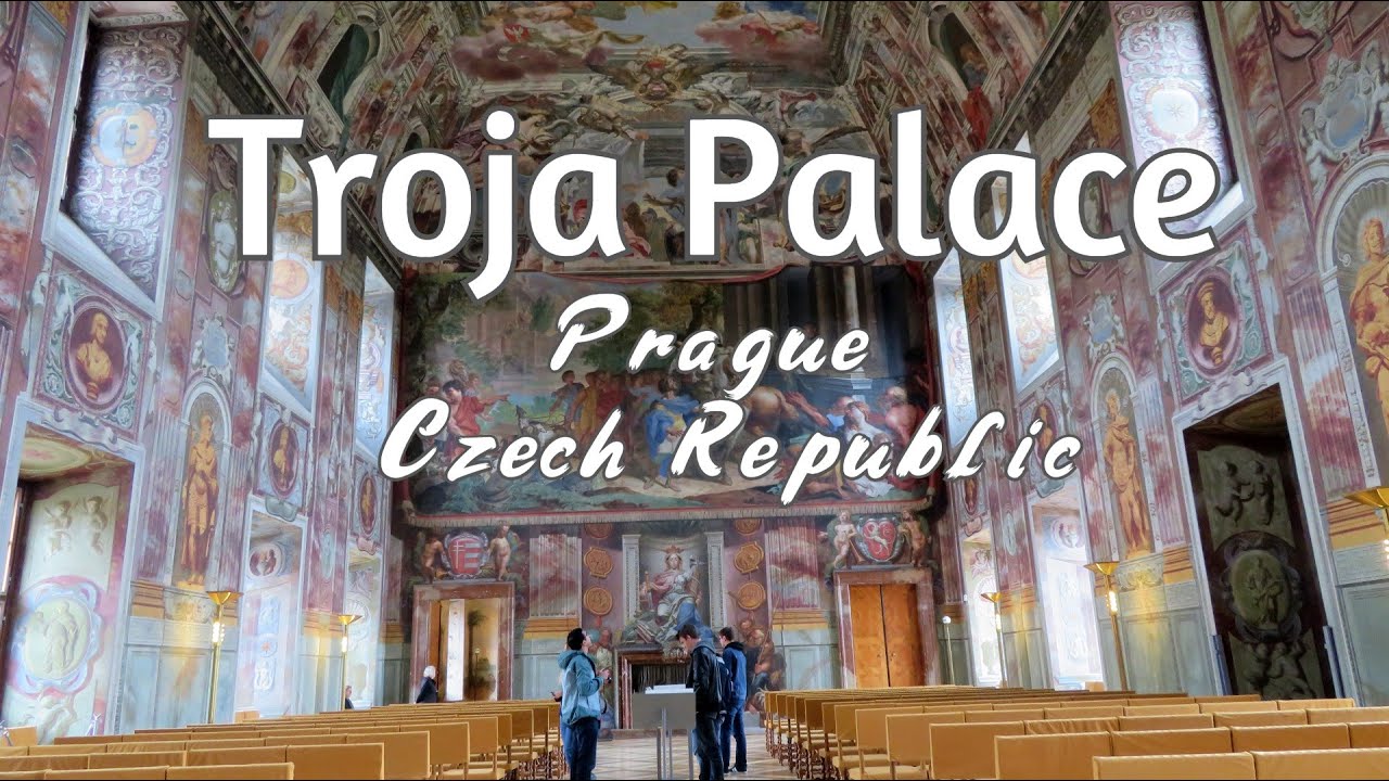 TROJA PALACE || BAROQUE PALACE || Trojský zámek || PRAGUE CZECH ...