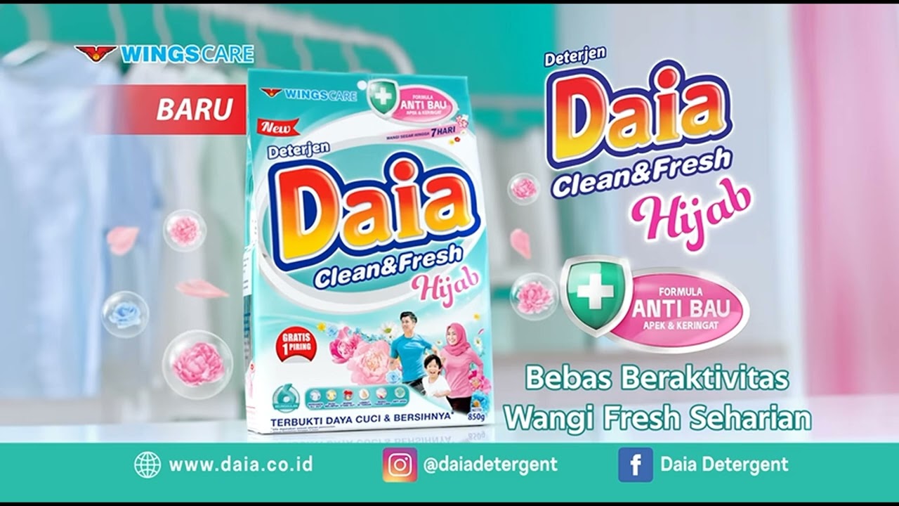 Iklan Radio Daia Clean & Fresh Hijab - YouTube