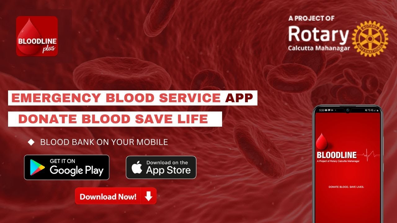 Find a Blood Donor Easily with Bloodline Plus App - YouTube