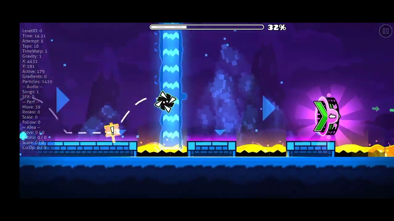 sunburst preview 1 geometry dash 2.2 - YouTube