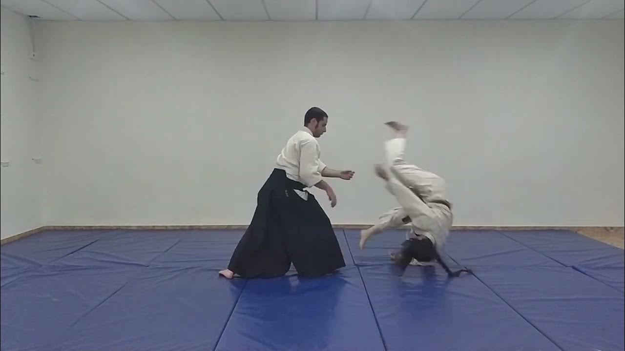 Aikido Basic Techniques: Kata dori - Soto Kaiten nage - YouTube