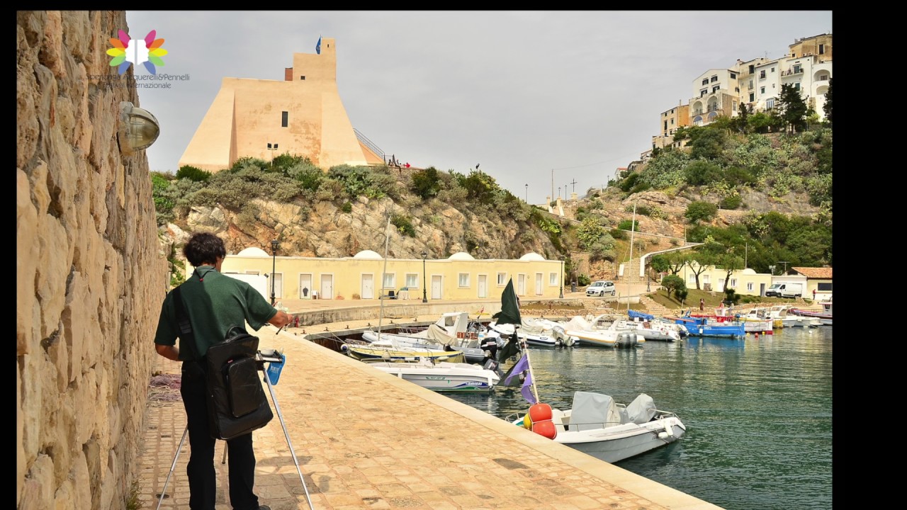 Painting Holiday Sperlonga 2016 - YouTube