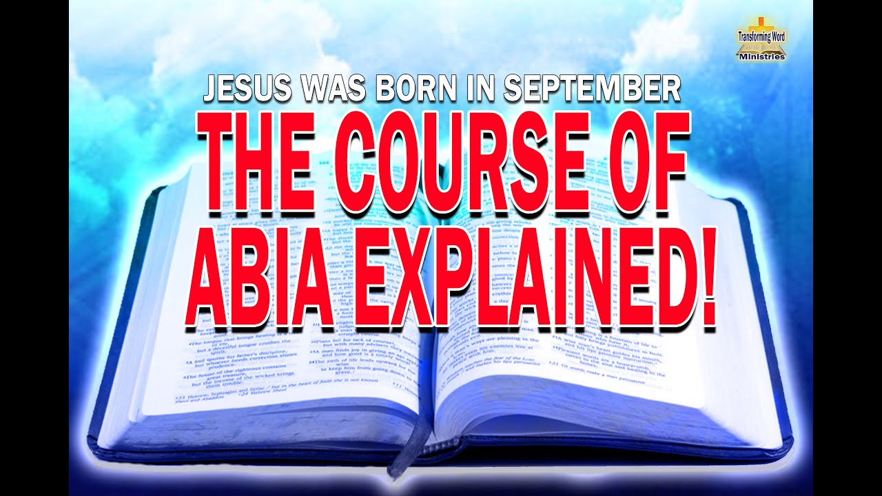 The Course Of Abia Explained! - YouTube