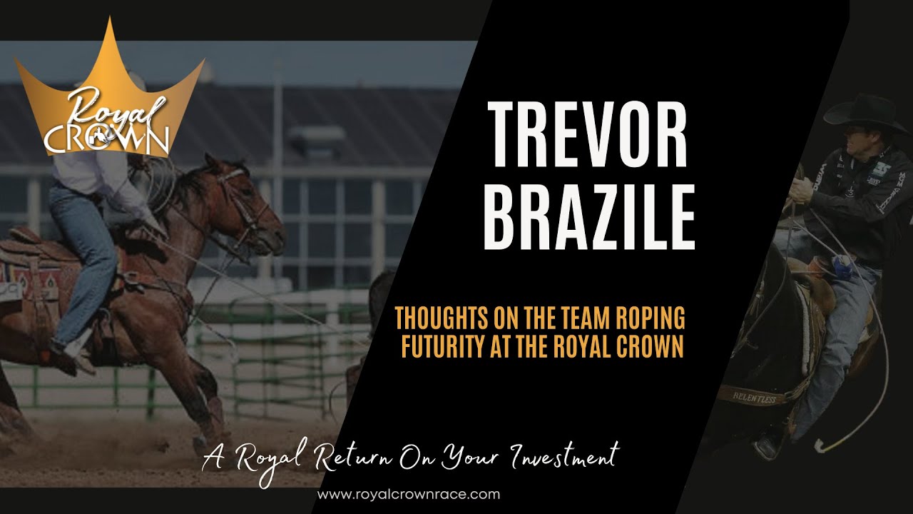 Trevor Brazile and his thoughts on the team roping futurity at the ...