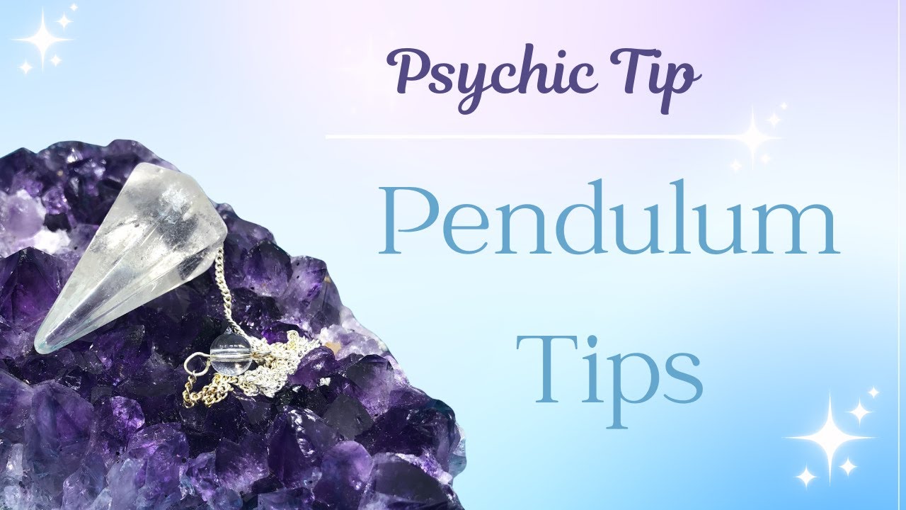 Pendulum Tips | Katy-K's Psychic Tips - YouTube