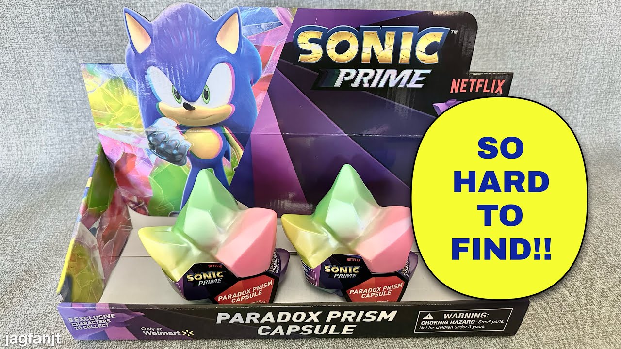 SONIC PRIME OPENING! I FINALLY FOUND MORE PARADOX PRISM CAPSULES! - YouTube