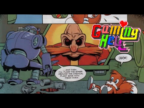 The Gaming Hell Stream #186 ~ Sonic the Comic Read-a-Long #7 - YouTube