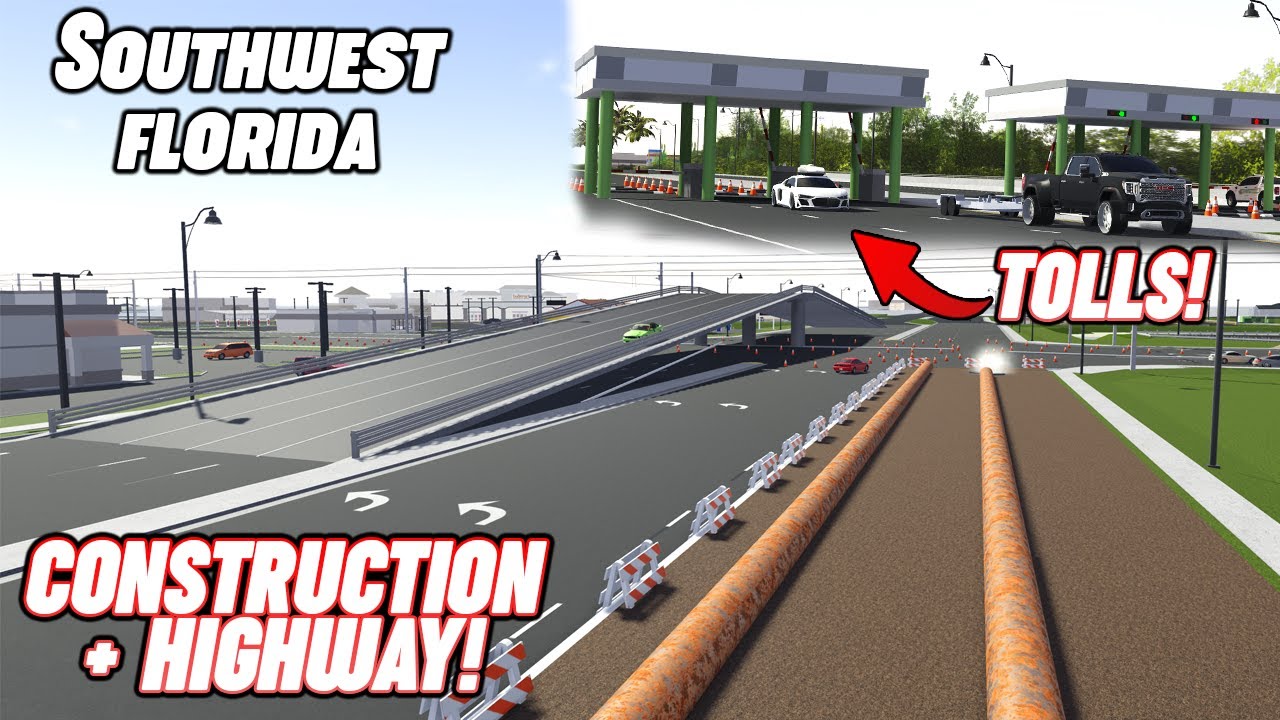 HUGE HIGHWAY + CONSTRUCTION RP!! || ROBLOX - Southwest Florida - YouTube
