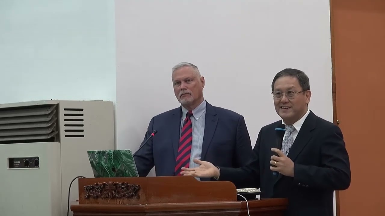 塞班华人基督教会 爱加倍基督学校Agape Christian School 的【复活节特别聚会]证道 Dr. Larry and ...