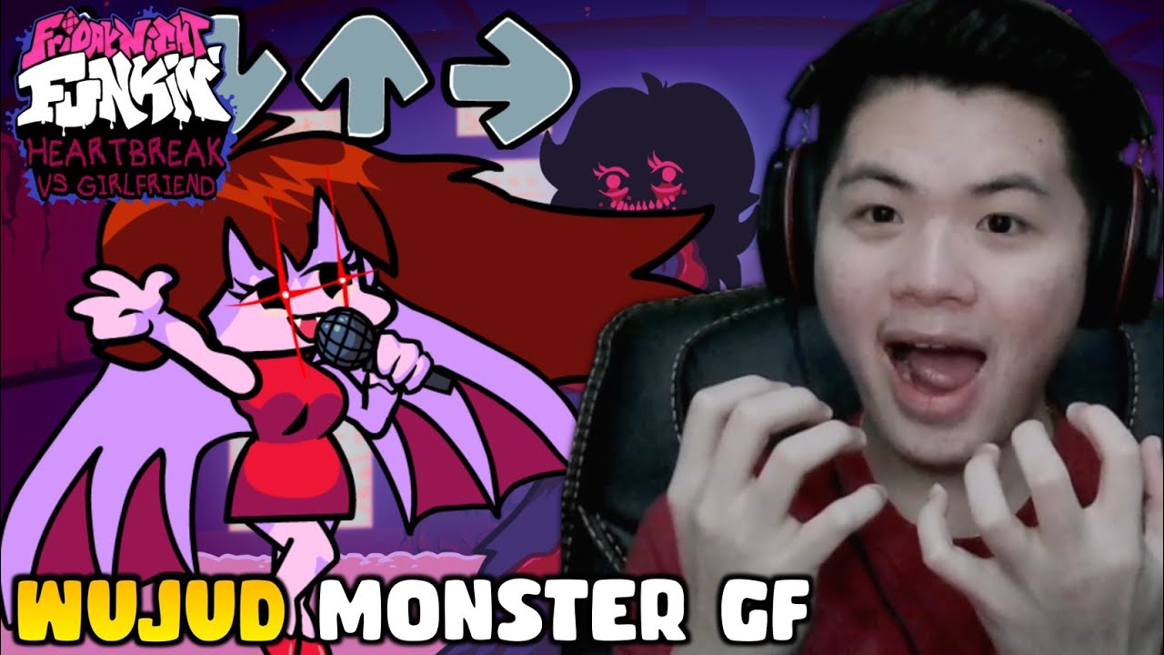 MONSTER GF PUTUS DENGAN BF + SECRET SONG!! | Heartbreak Mod - Friday ...