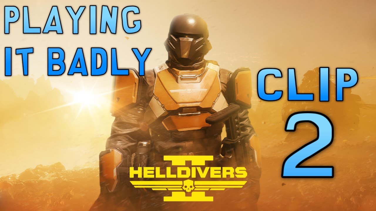 Playing HELLDIVERS 2 Badly Clip 02 #helldivers2 #helldivers2gameplay - YouTube