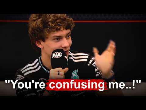 Kimi Antonelli being Genuinely UNHINGED for 13 minutes straight