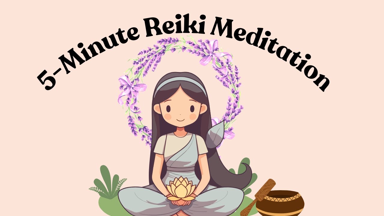 5-Minute Full Body Scan Meditation with Reiki Healing | Deep Relaxation ...