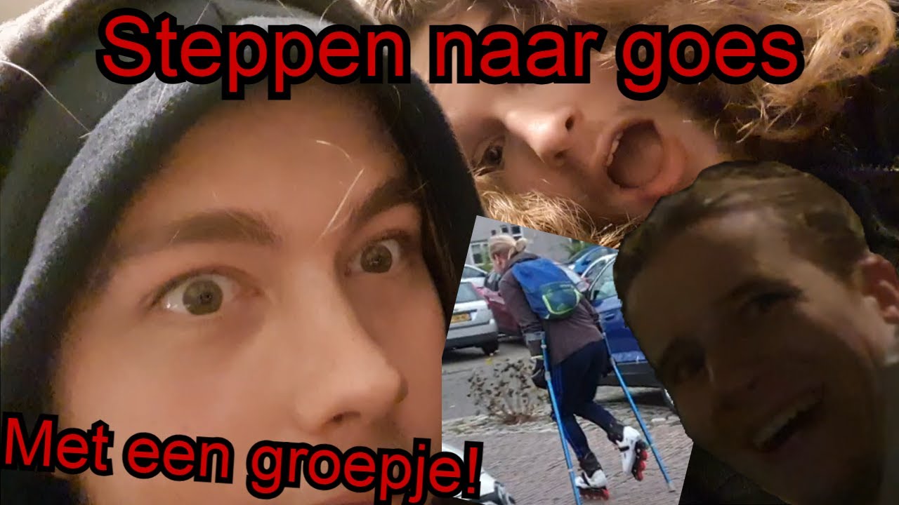 Steppen richting goes met een groepje mensen! - YouTube