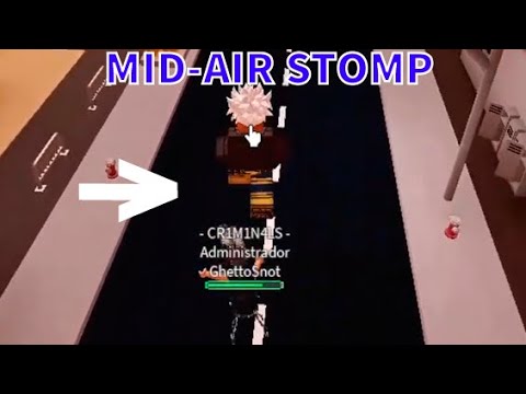 Roblox The Streets Tutorial how to Mid-Air Stomp - YouTube