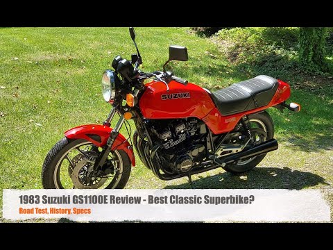 1983 Suzuki GS1100E (GSX1100) Review - Best Classic Superbike? - YouTube