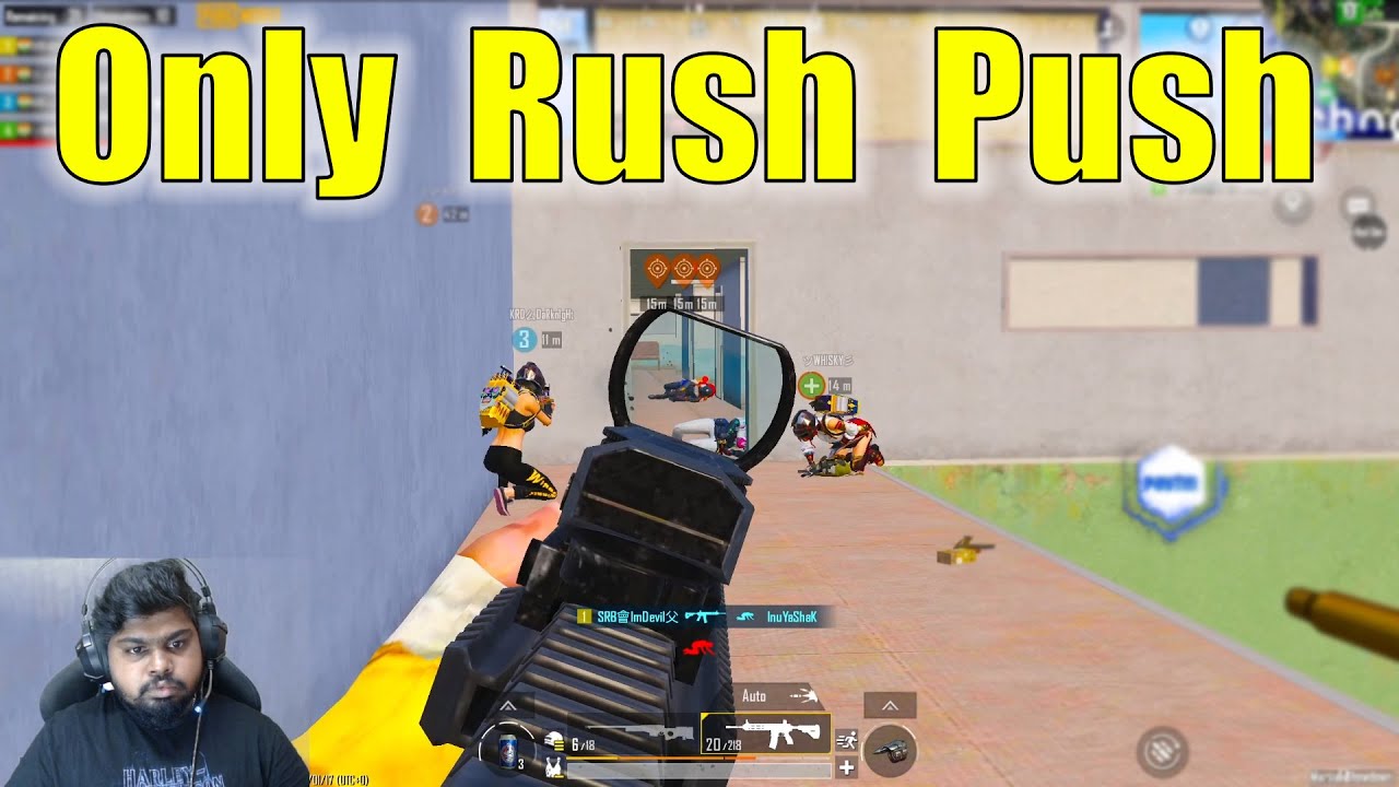 Only Rush push Gameplay 😎 #pubgmobile #bgmi - YouTube