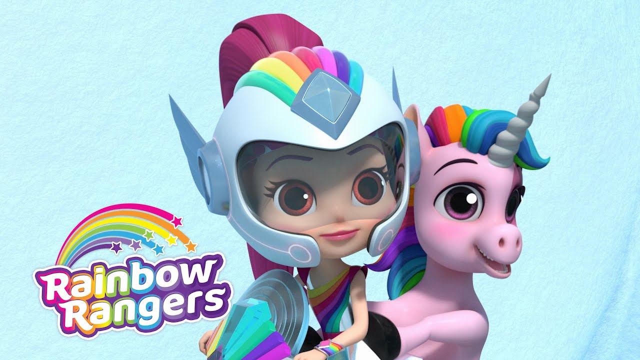 The Rangers Investigate a Frozen Waterfall | Rainbow Rangers Season 2 ...