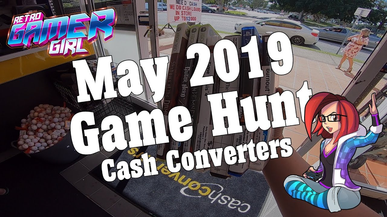 May Cash Converters Game Hunting | Retro Gamer Girl - YouTube
