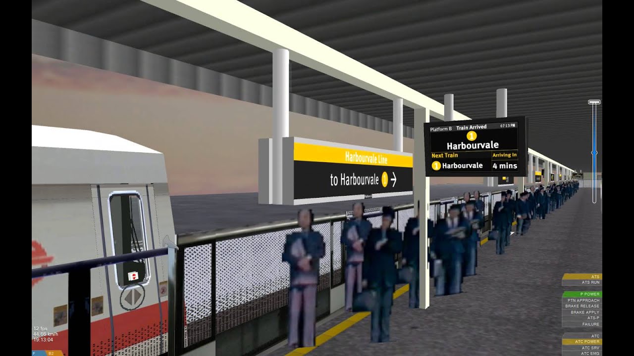 [openBVE] C651 from Harbourvale Highway to Chinatown - YouTube