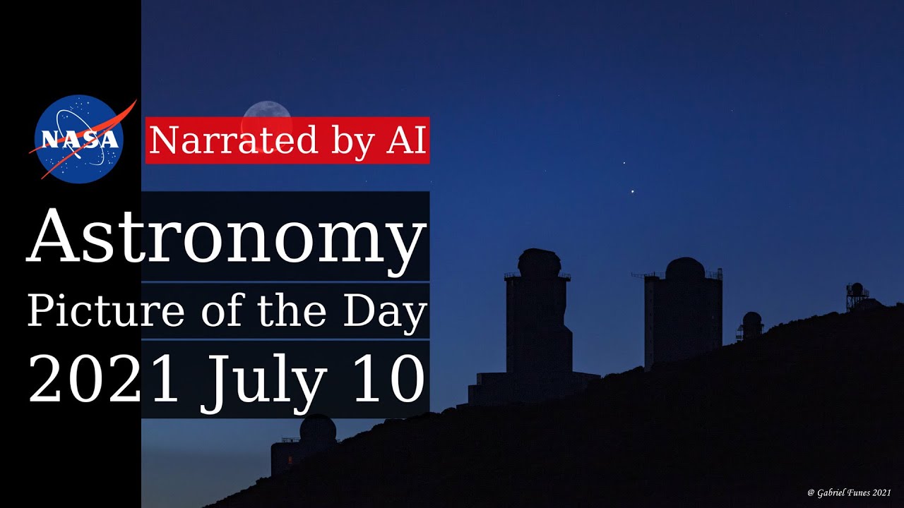 APOD: 2021-07-10 - Mercury and the Da Vinci Glow (Narrated by Emma ...