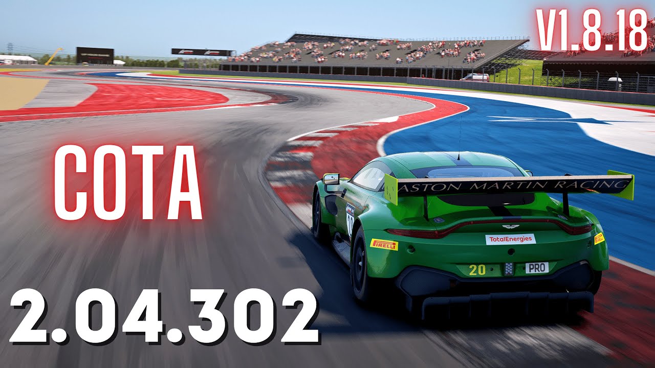 Assetto Corsa Competizione | Aston Martin V8 Vantage GT3 | Cota [Hotlap ...