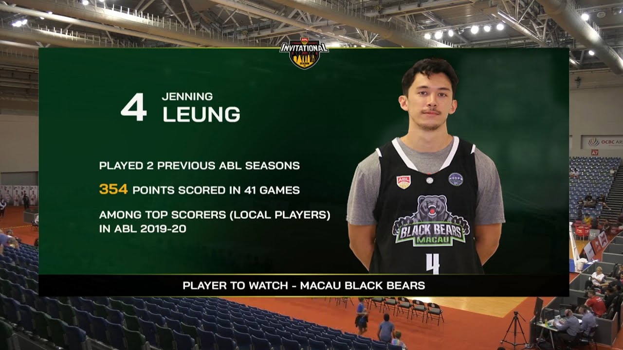 Jenning Leung (梁建寧) ABL 2023 Season Macau Black Bears Highlights - YouTube