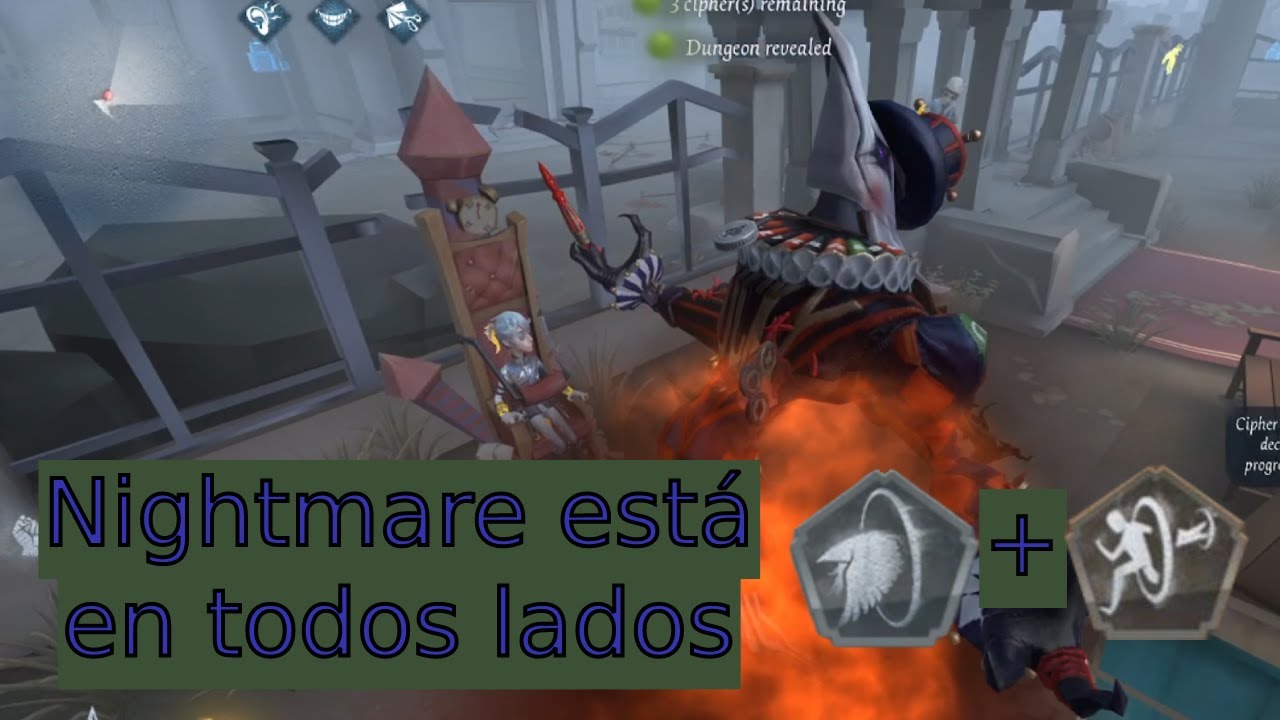 Nightmare está en todos lados | Identity V Nightmare rank - YouTube